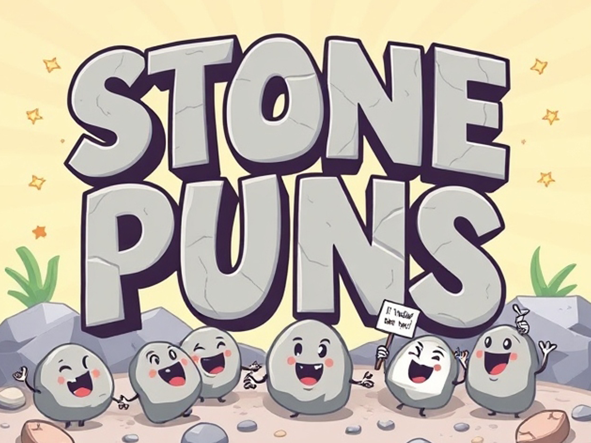 125+ Stone Puns One-Liners to Make Your Day Shine Like a Diamond ...