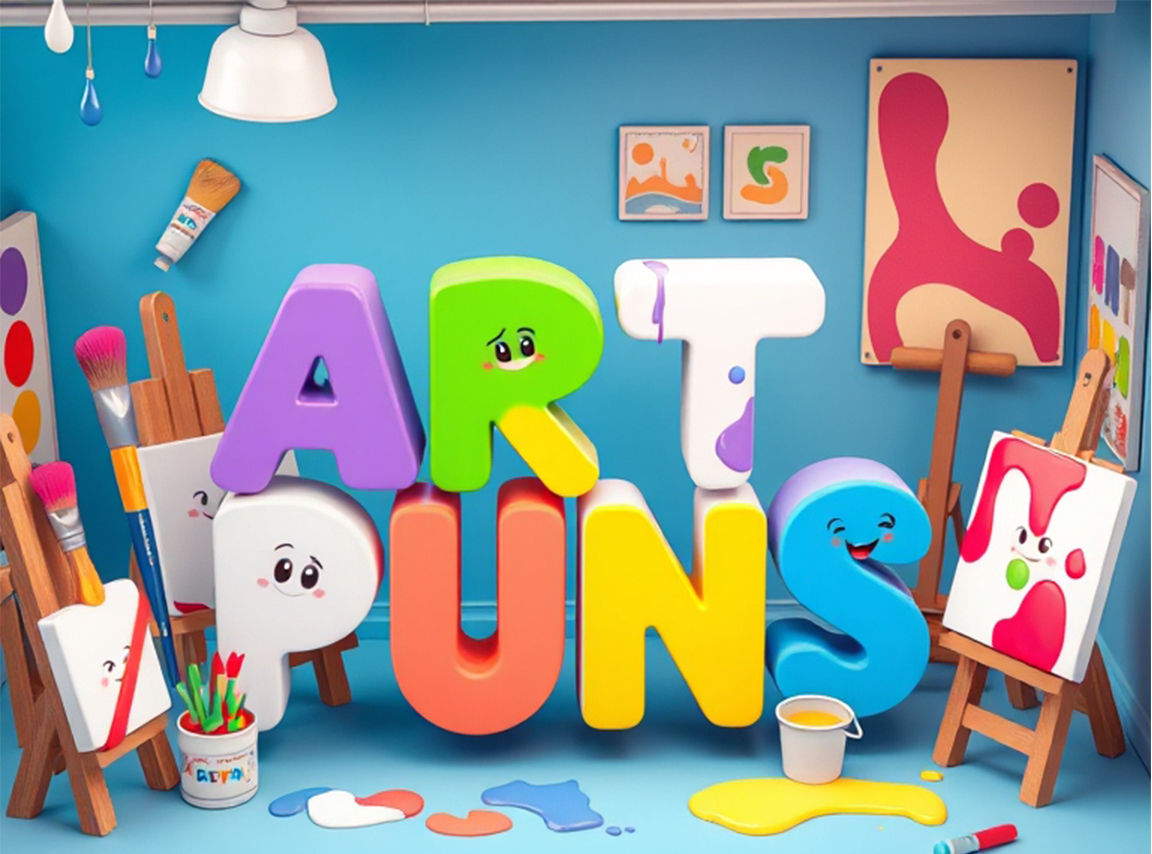 190 Art Puns That Will Make You Laugh and Draw a Smile - Punsfactory