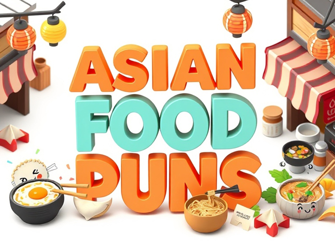 185 Asian Food Puns to Add Flavor and Fun to Your Day - Punsfactory