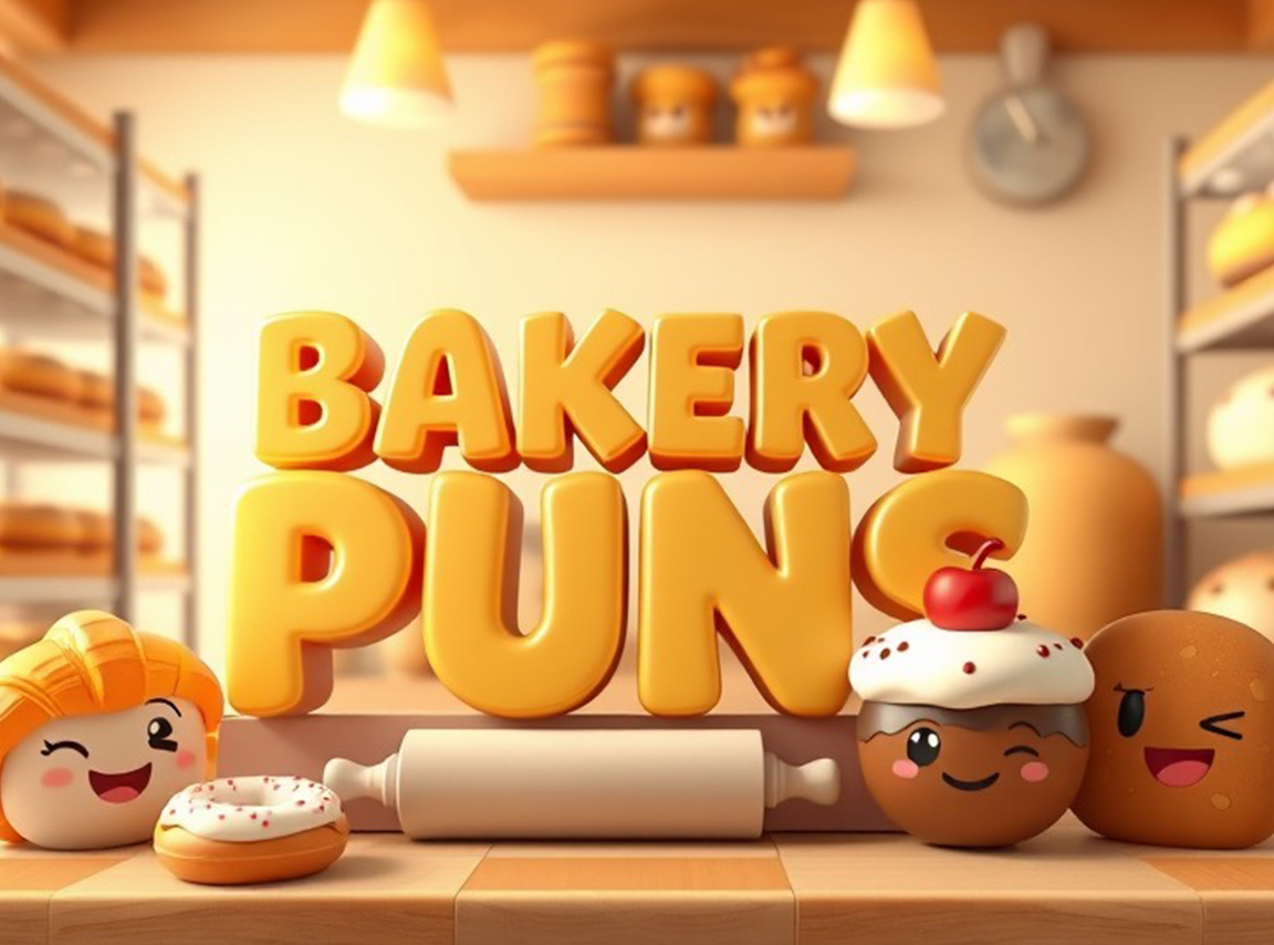 199 Bakery Puns That Are Sweet, Wholesome, and Full of Fun - Punsfactory