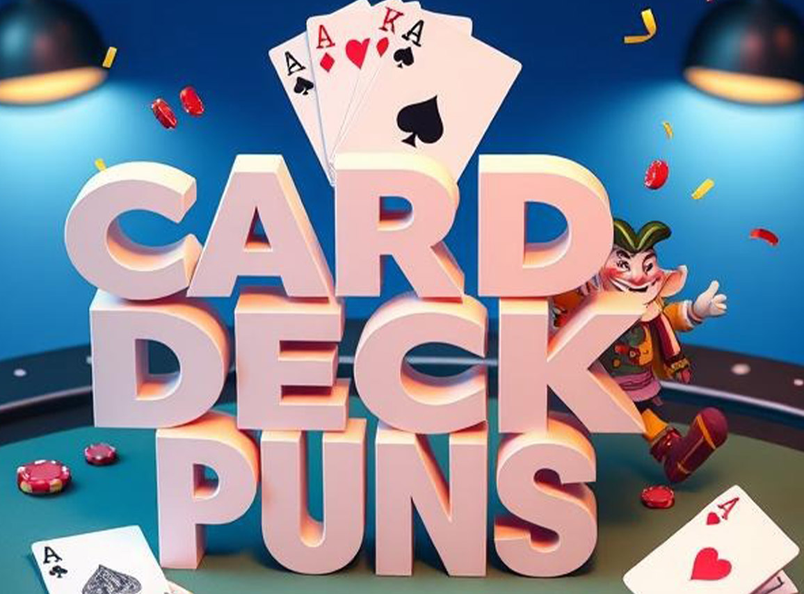 170+ Card Deck Puns to Deal Out Laughs and Shuffle Up Some Fun ...
