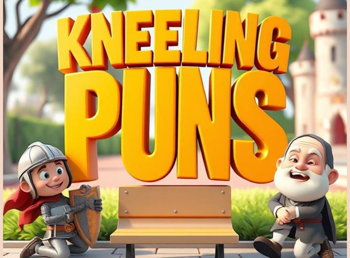 177+ Kneeling Puns to Bow Down to Laughter and Fun - Punsfactory