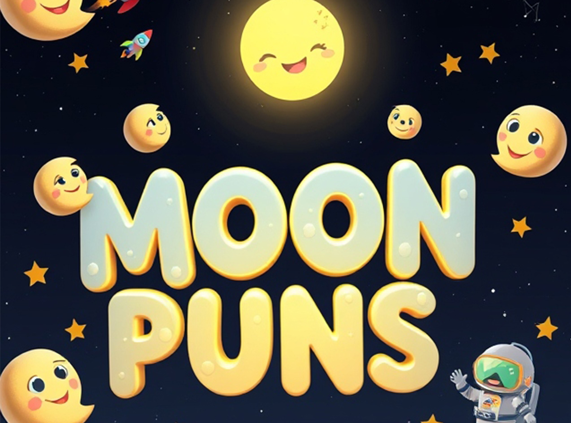 220 Lunar Laughs Moon Puns That Are Out of This World - Punsfactory