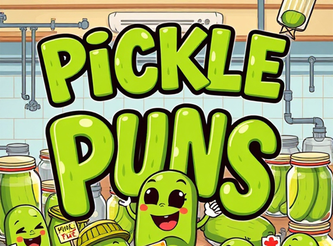180+ Pickle Puns That Are Dill-lightfully Funny and Full of Flavor - Punsfactory
