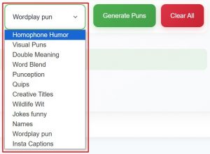 Free Pun and WordPlay Generator - Unlimited🔥 - Punsfactory
