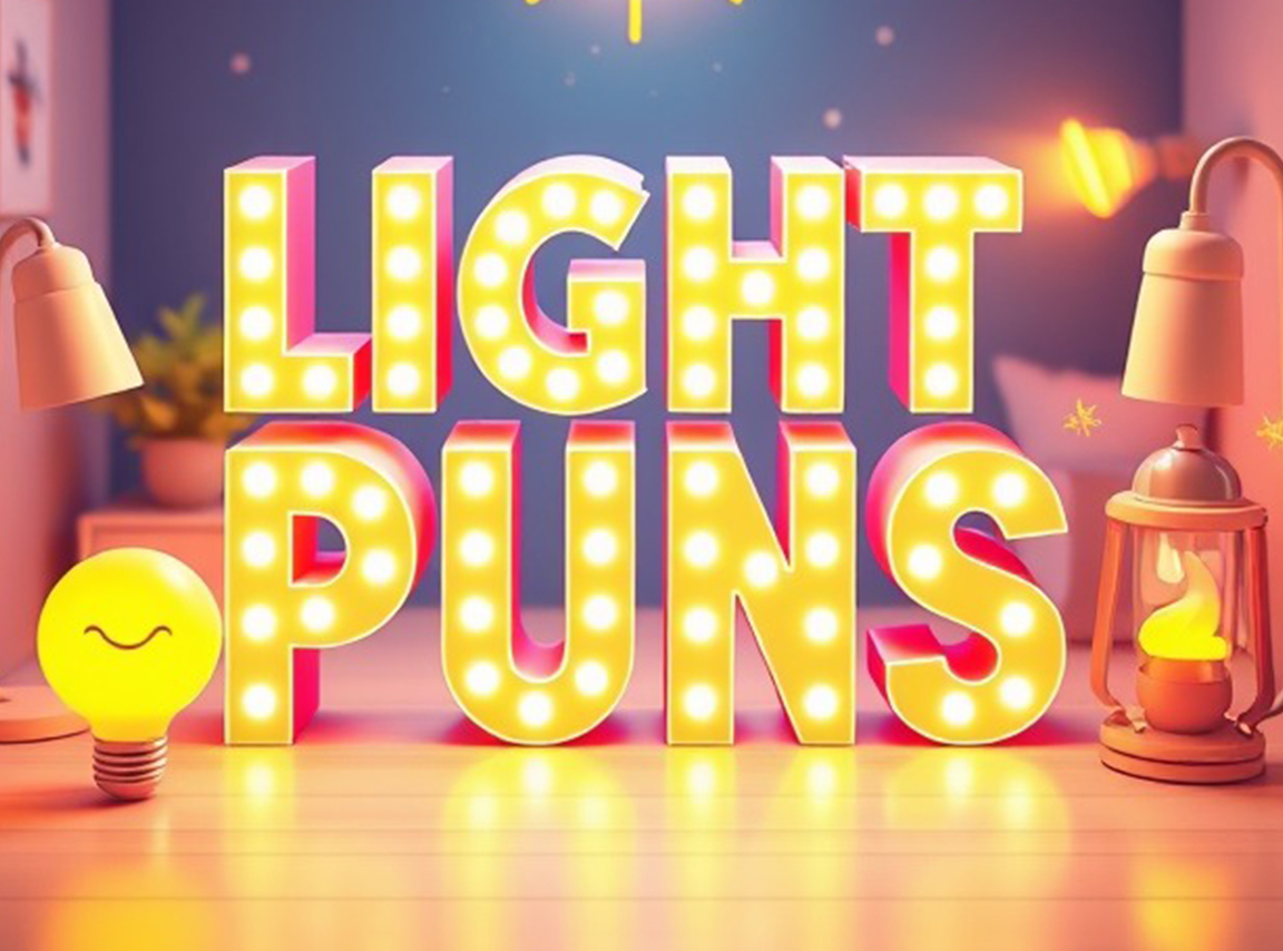 190+ Light Puns That Will Brighten Your Day and Spark Some Fun - Punsfactory