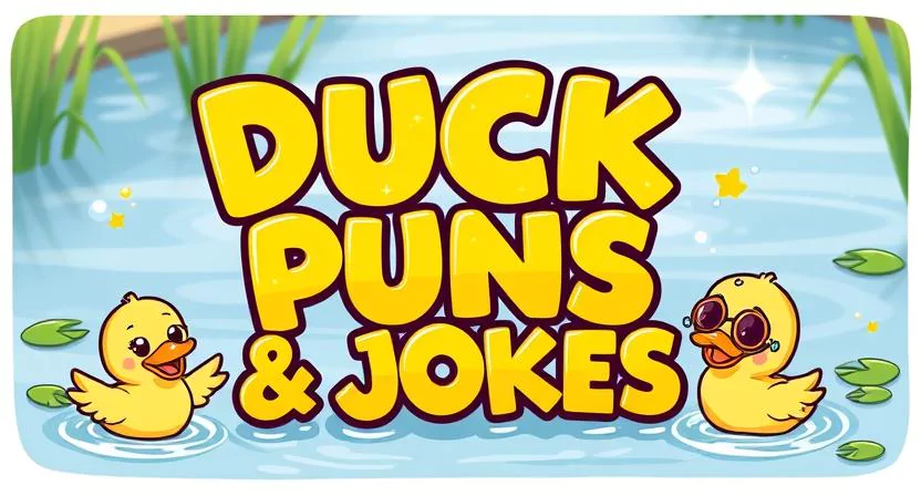 123 Witty Duck Puns and Jokes: Quack Up Your Day with Laughter ...