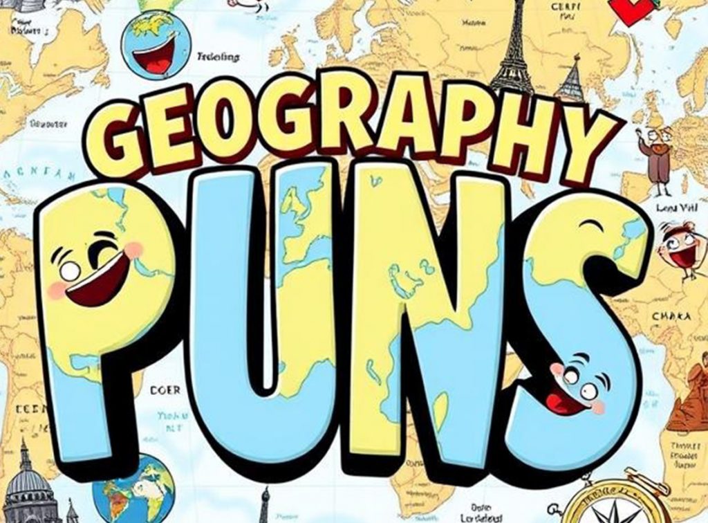 150+ Geography Puns to Map Out Laughter and Explore Some Fun - Punsfactory