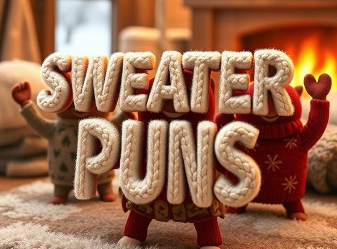 190+ Puns about Sweater to Keep You Cozy and Wrapped in Laughter ...