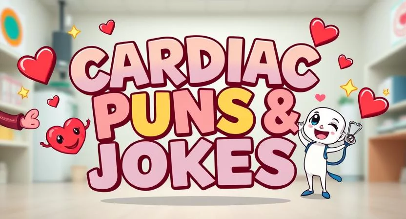 150+ Cardiac Puns and Jokes: Pump Up Your Laughs! - Punsfactory