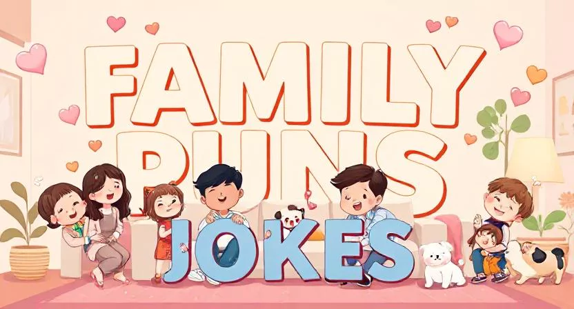 150+ Family Puns and Jokes That Will Crack You Up! - Punsfactory
