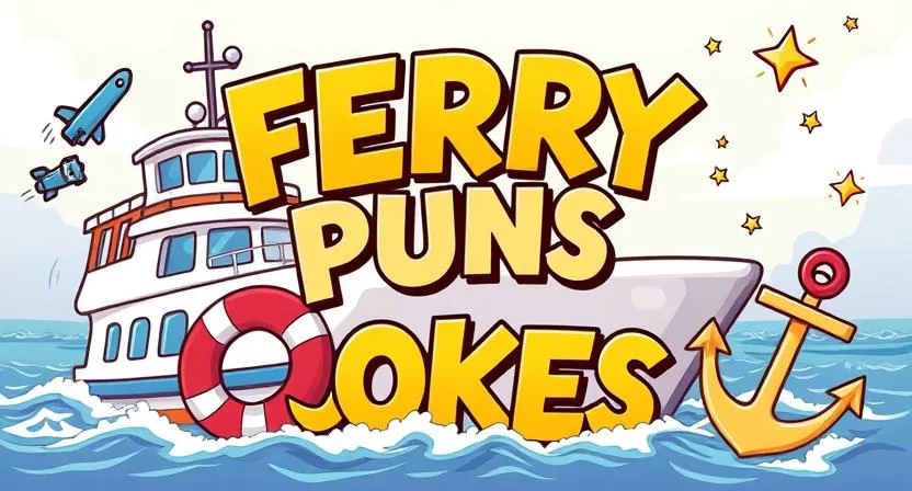 115 Witty Ferry Puns and Jokes: Will You Set Sail with Laughter ...
