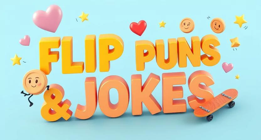 157 Flip Puns and Jokes to Turn Your Day Around! - Punsfactory