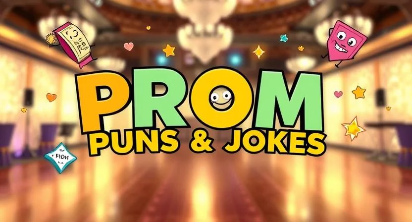 137 Prom Puns and Jokes: Get Ready to Dance with Laughter! - Punsfactory