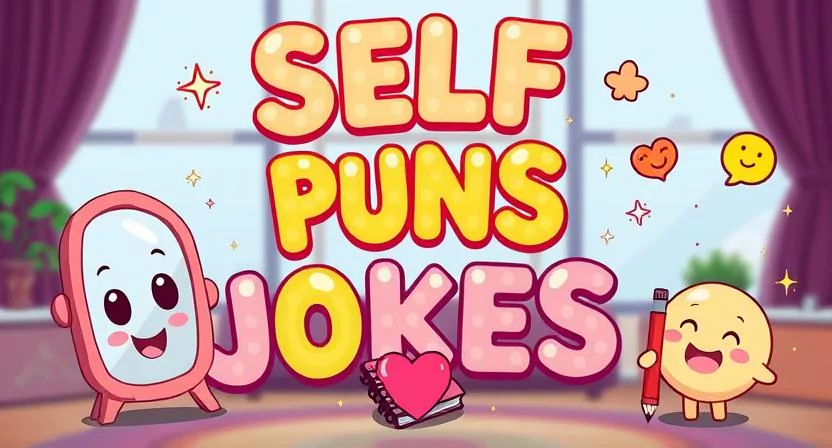 157 Witty Self Puns and Jokes: Laugh Your Way to Self-Love! - Punsfactory