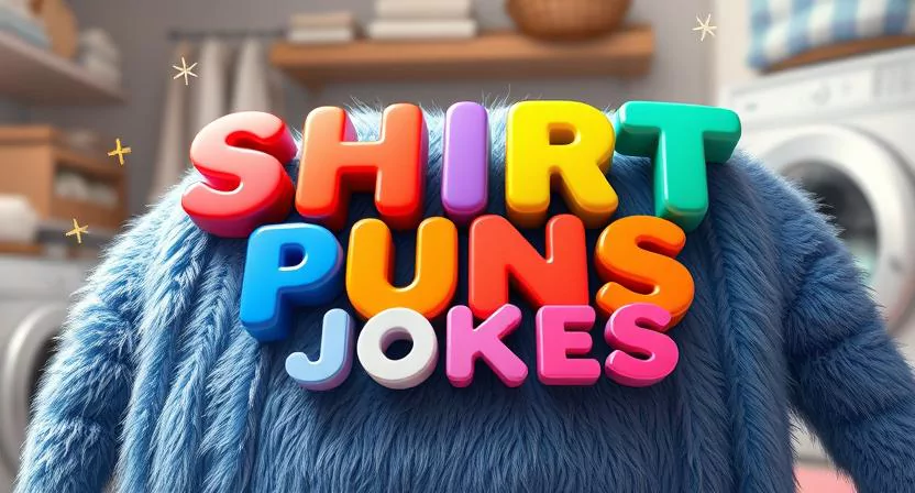 107+ Witty Shirt Puns and Jokes: Get Ready to Button Up with Laughter ...