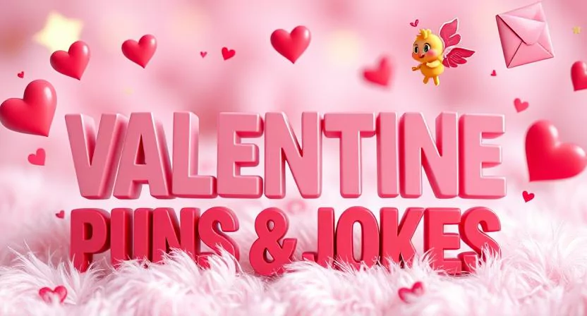 150 Heartfelt Valentine Puns and Jokes: Love is Pun-derful, Right ...